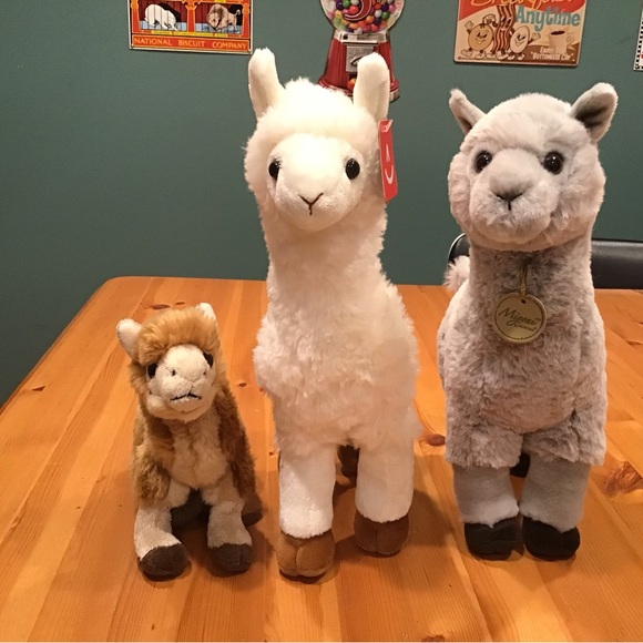 Toys | Alpaca Family Plush Lot Of 3 Aurora Miyoni Save Our Space | Poshmark